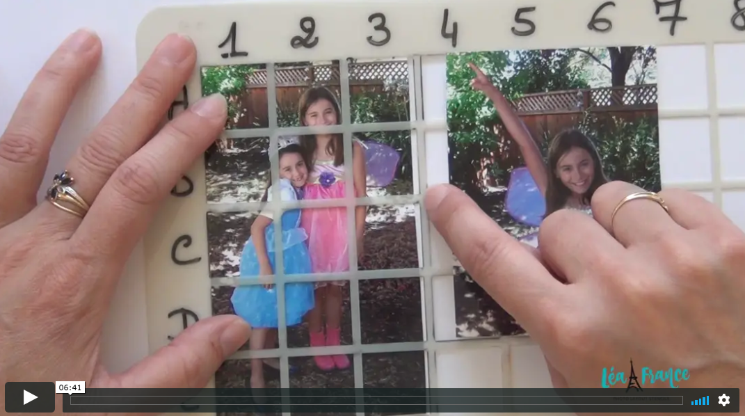 Create even space between your photos – Léa France®