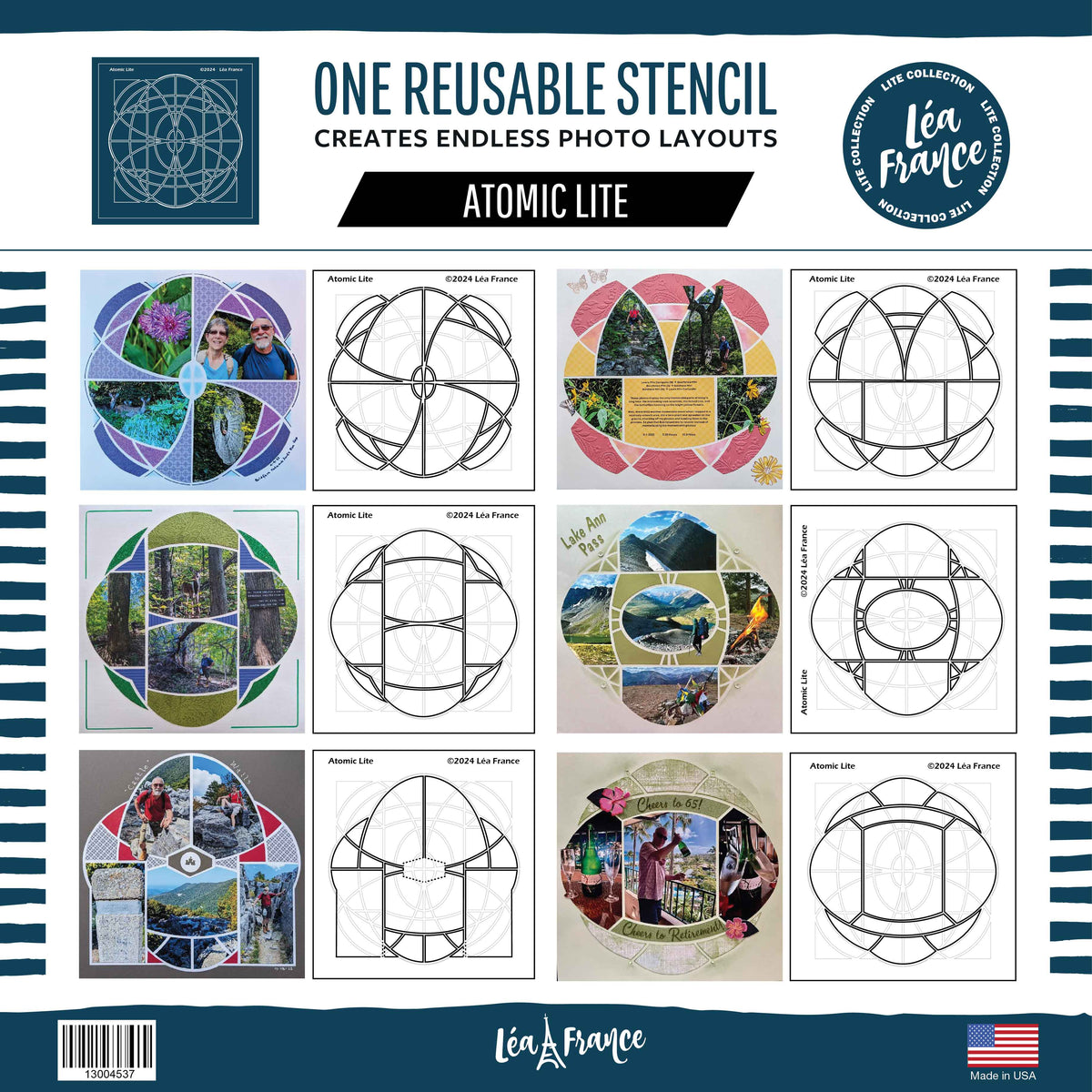 Atomic Lite Léa France Stencil – Léa France®