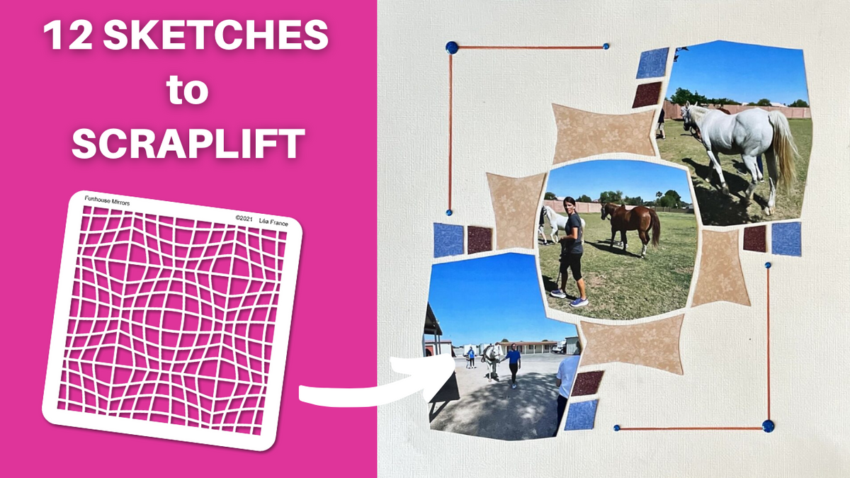 Funhouse Mirrors - 12 sketch ideas (digital) – Léa France®